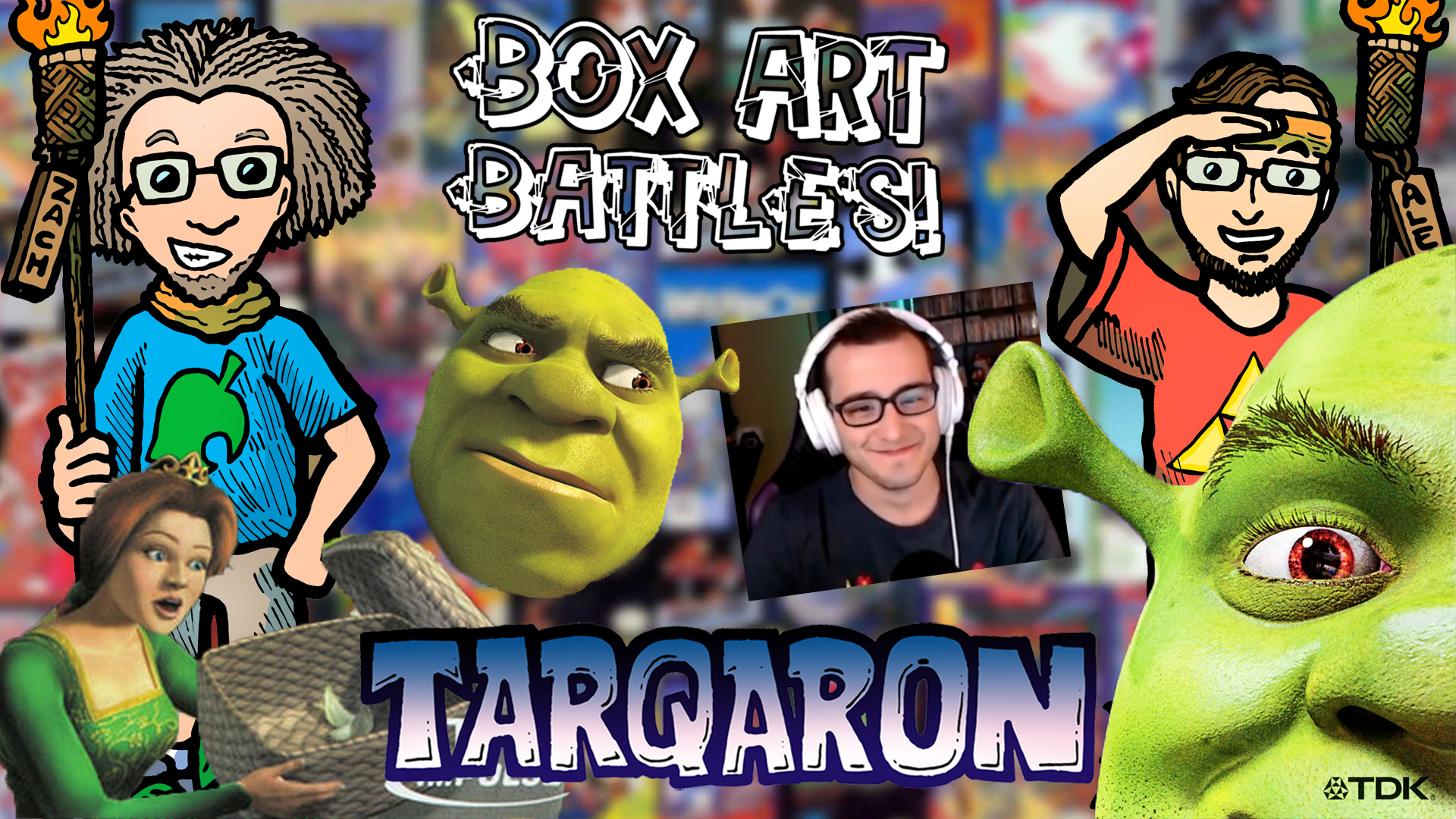 Box Art Battles! – Episode 5 [Shrek Edition] | Tarqaron ft. Rusty ...